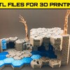 Gaming Playmat Water Hex Grid, Options 1, 1.5, 1.75 AF, Perfect for ...