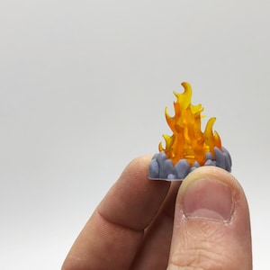 FIRE! Campfire for Your Miniature Gaming Campaigns. STL Files so You ...
