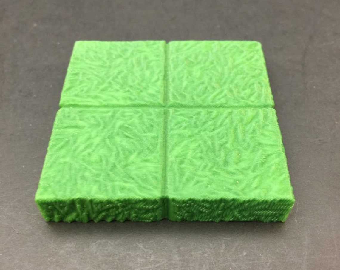 Grass Texture STL Files Hyground Square Crowns Terrain for - Etsy