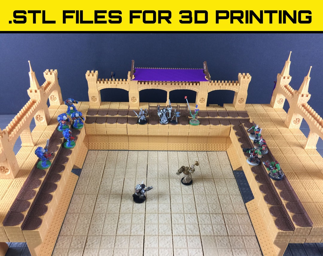 Coliseum Set - "square" Tiles - Etsy