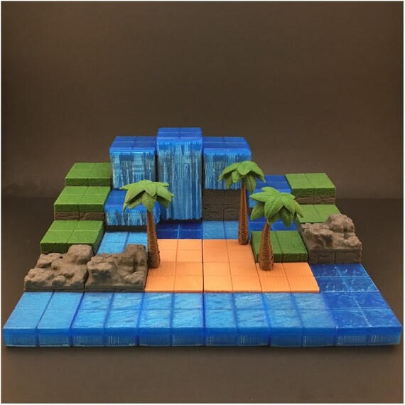 Water Set square Tiles | Etsy