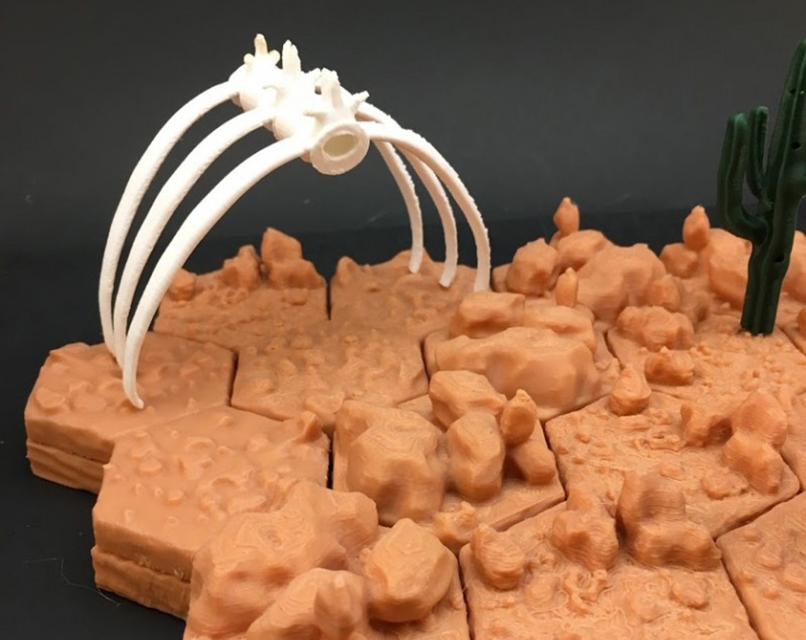 Desert Set - "hex" Tiles - Etsy