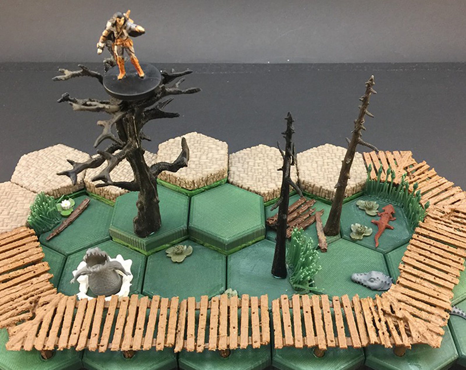 Swamp Set hex Tiles - Etsy