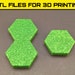 Grass Texture STL Files Hyground Hex Crowns Terrain for - Etsy
