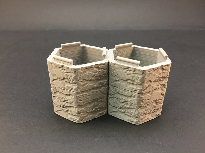 5 and 10 Tall Hex Bases STL Files Hyground Hex Bases - Etsy