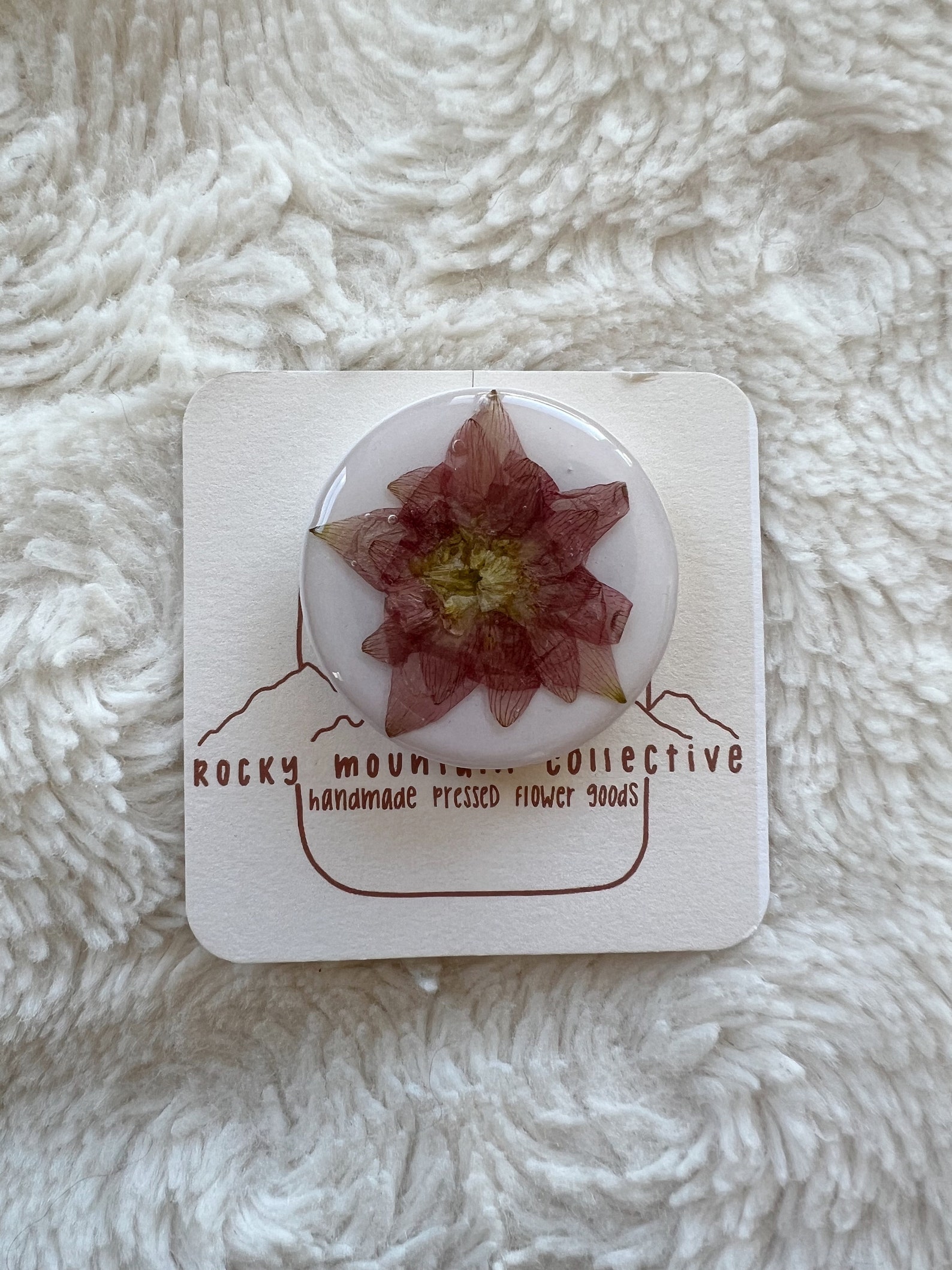 Pressed Flower Pop Sockets - Etsy