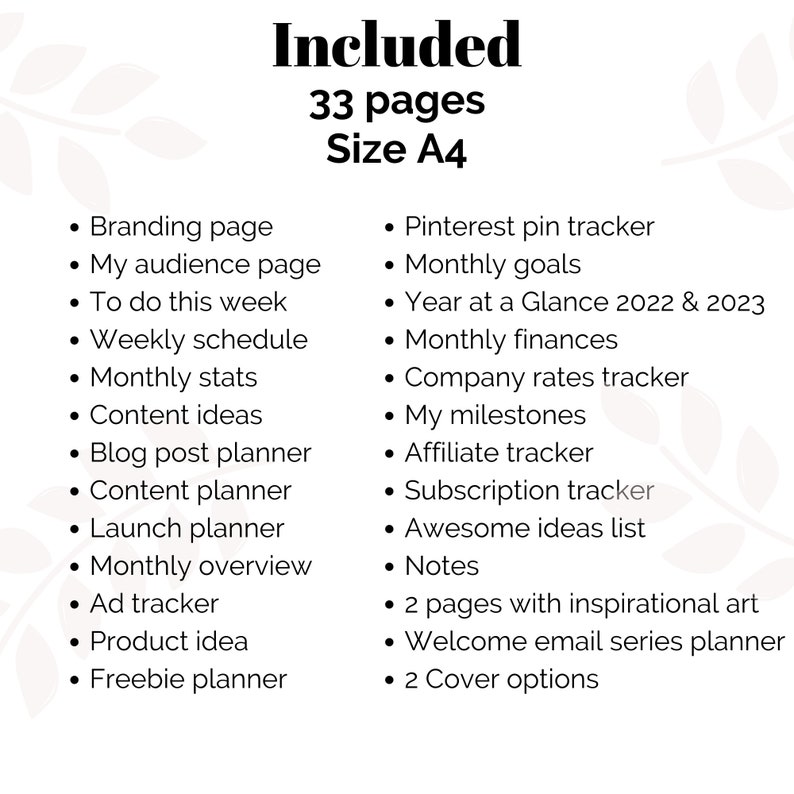 Small Business Planner Printable BUNDLE, Home Business Organizer Online ...