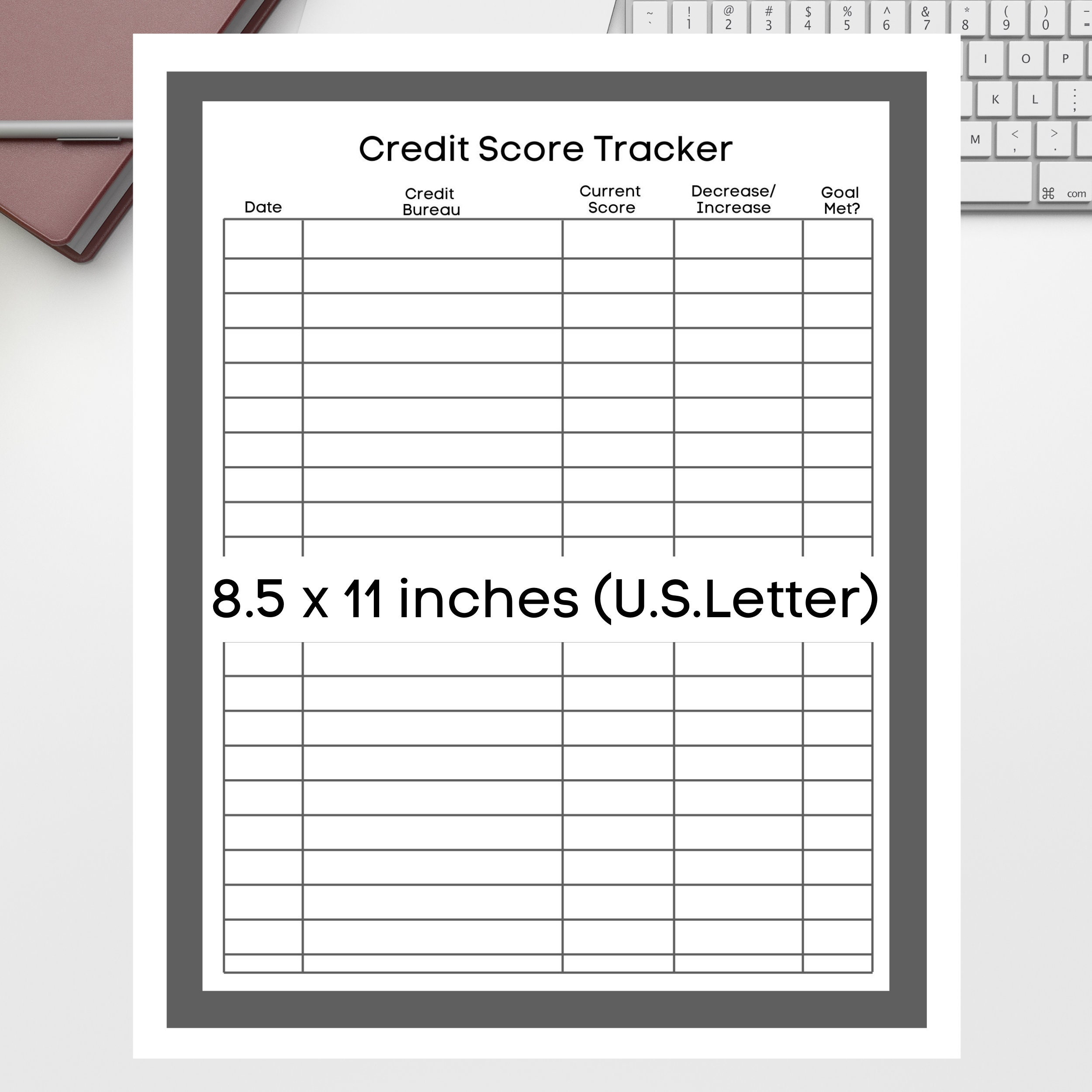Credit Score Tracker, Monitor Your Credit, Track Changes in Your Credit ...