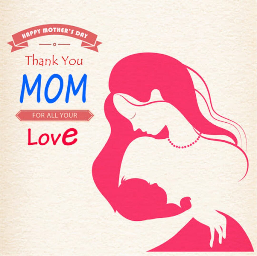 Love Mom Poster - Etsy