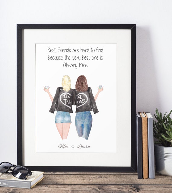 Best Friends Gift Digital Friendship Gift Best Friend | Etsy
