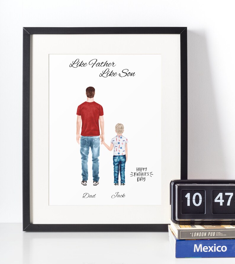 Fathers Day Gift From Son Dad Gift From Son Custom Father - Etsy