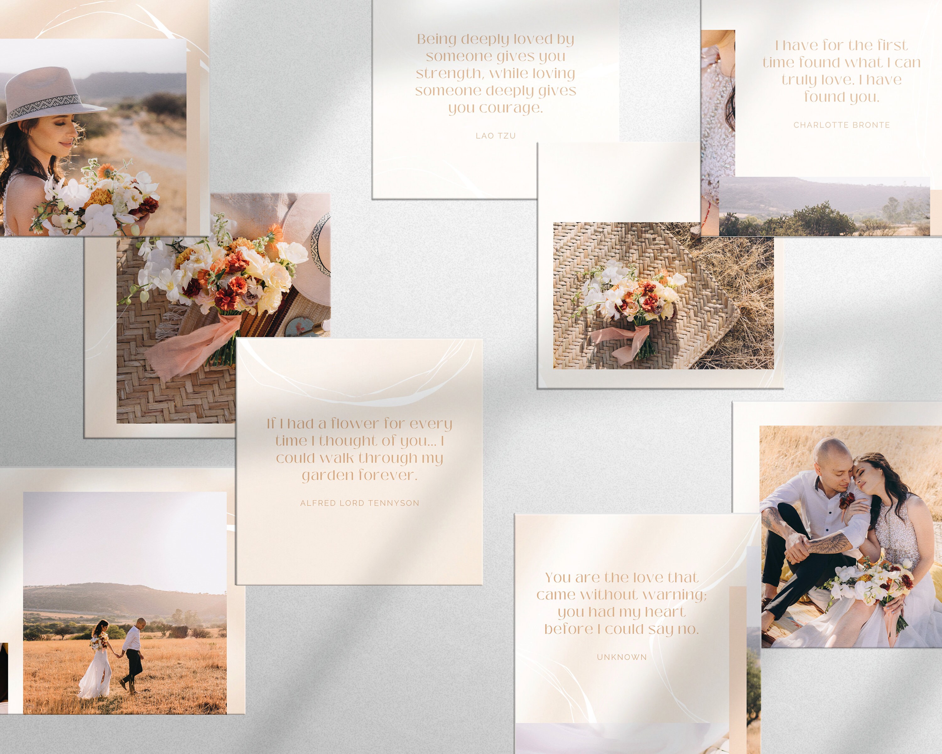 Instagram Grid Template, Elegant Instagram Templates, IG Puzzle Feed ...