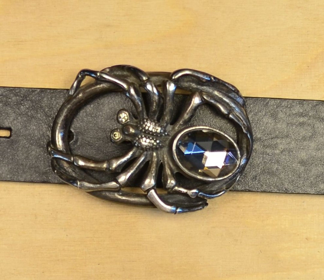 Spider Belt Buckle for 4 Cm Belt With Animal Motif - Etsy