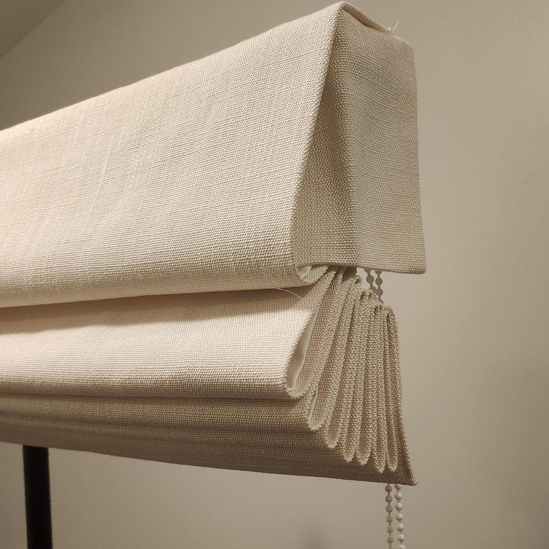 Fabric Roman Shade - Etsy