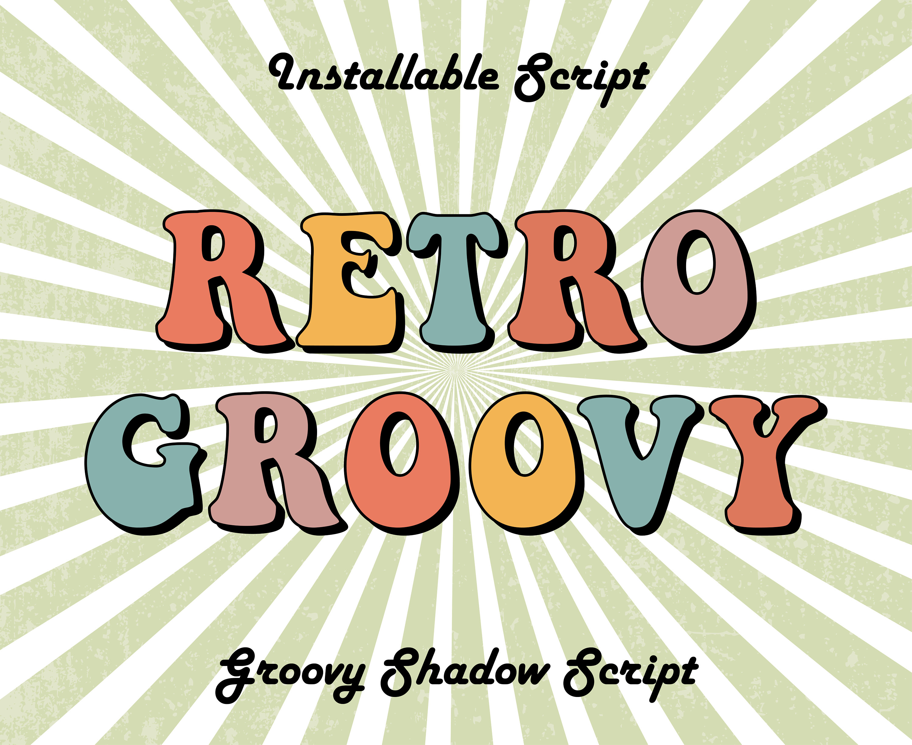 Groovy Font Ttf Svg Retro Groovy Font Groovy Letters Font - Etsy Österreich
