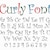 Bubbly Font Bubble Letters Font Bubble Font Svg Ttf Layred for Cricut ...