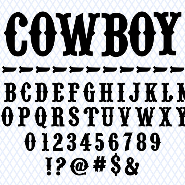 Cowboy Carter Font - Etsy