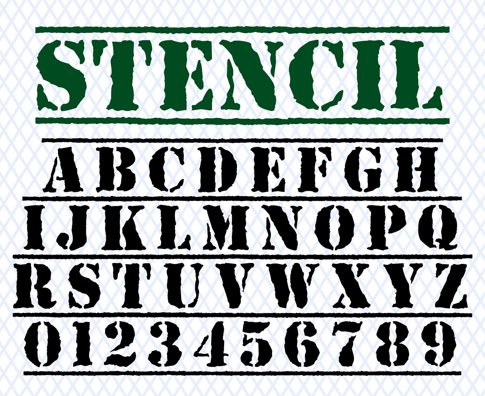 Stencil Font Ttf Svg Top Secret Military Font Army Font Military ...
