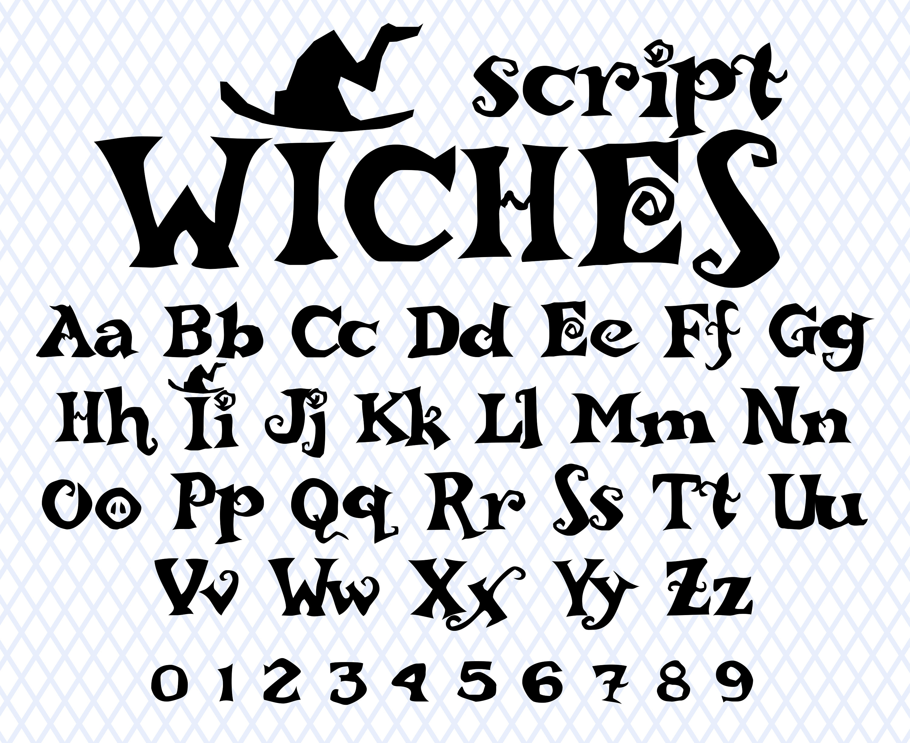 Halloween Font Witches Font Scary Font Spooky Font Happy Halloween Font ...