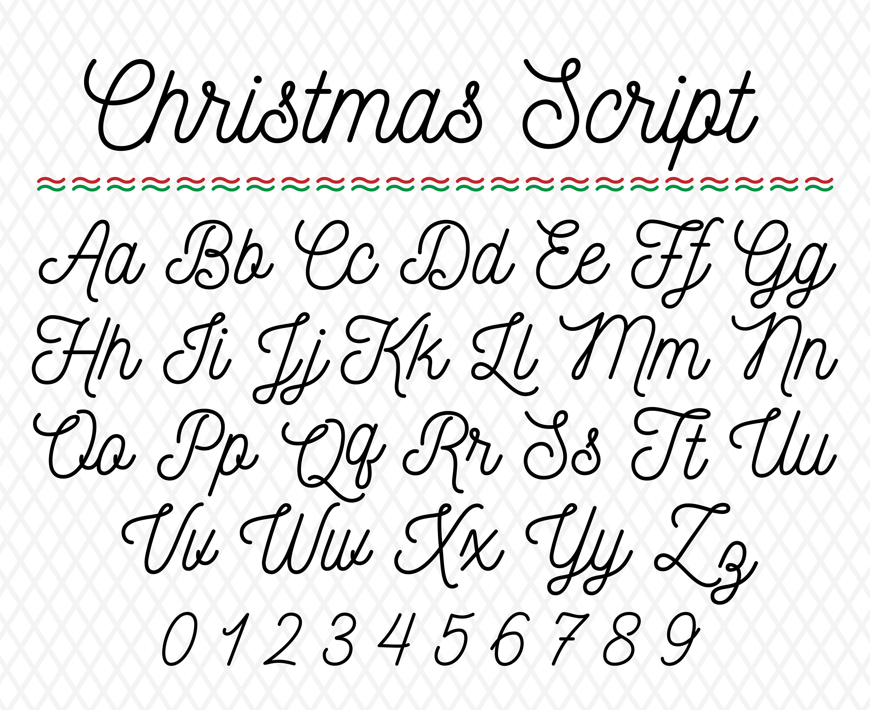 Christmas Script Font
