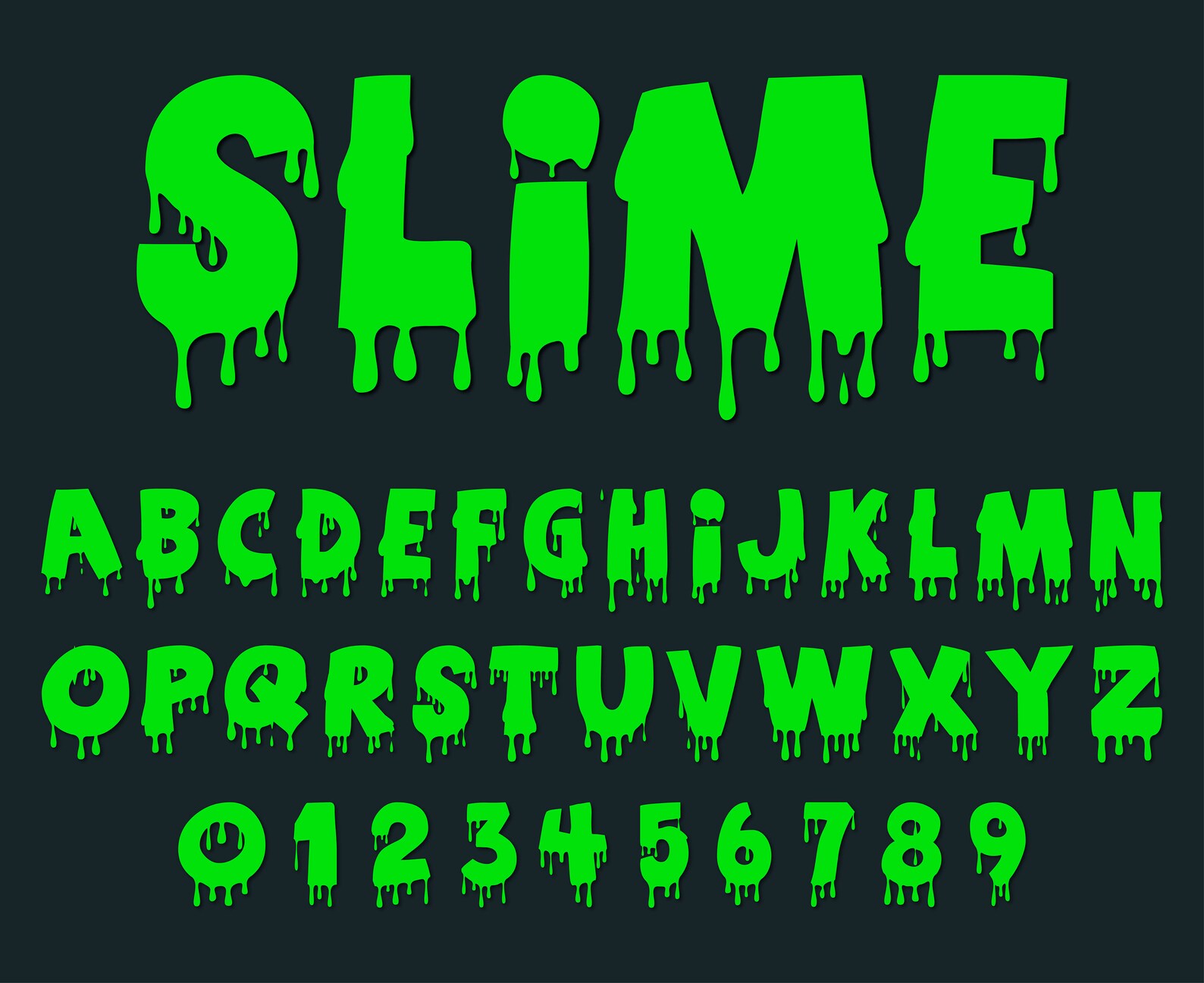 Drip Font Bundle Dripping Font Dripping Letters Blood Dripping Font ...