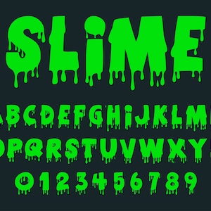 Drip Font Bundle Dripping Font Dripping Letters Blood Dripping Font ...