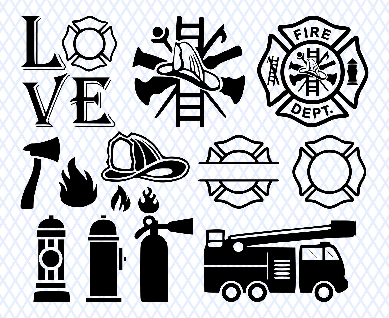 Fire Dept Svg Png Files Fire Department Logo Svg Fire Department Badge ...