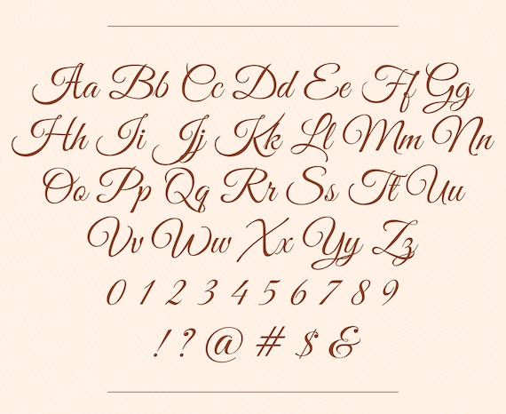Wedding Fonts With The Letter S Summer Or Spring Floral Font. Floral