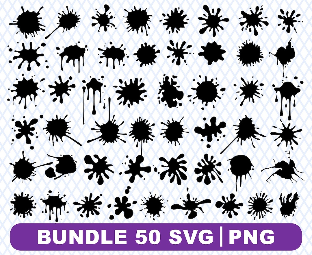Paint Splatter Svg Splash Paint Splatter Svg Splash Svg Paint Stroke ...