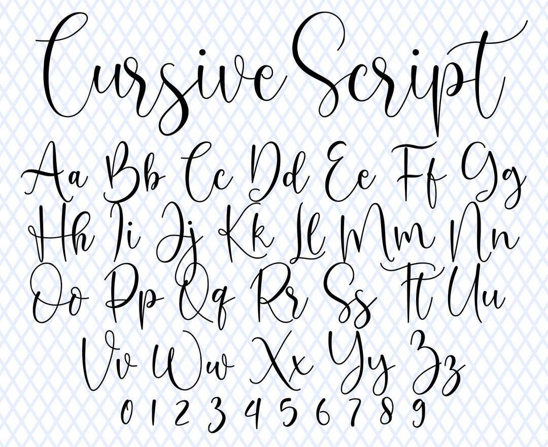 Cursive Font Wedding Font Cursive Letters Font Invite Font Samantha ... Cursive Font Wedding Font Cursive Letters Font Invite Font Samantha ...