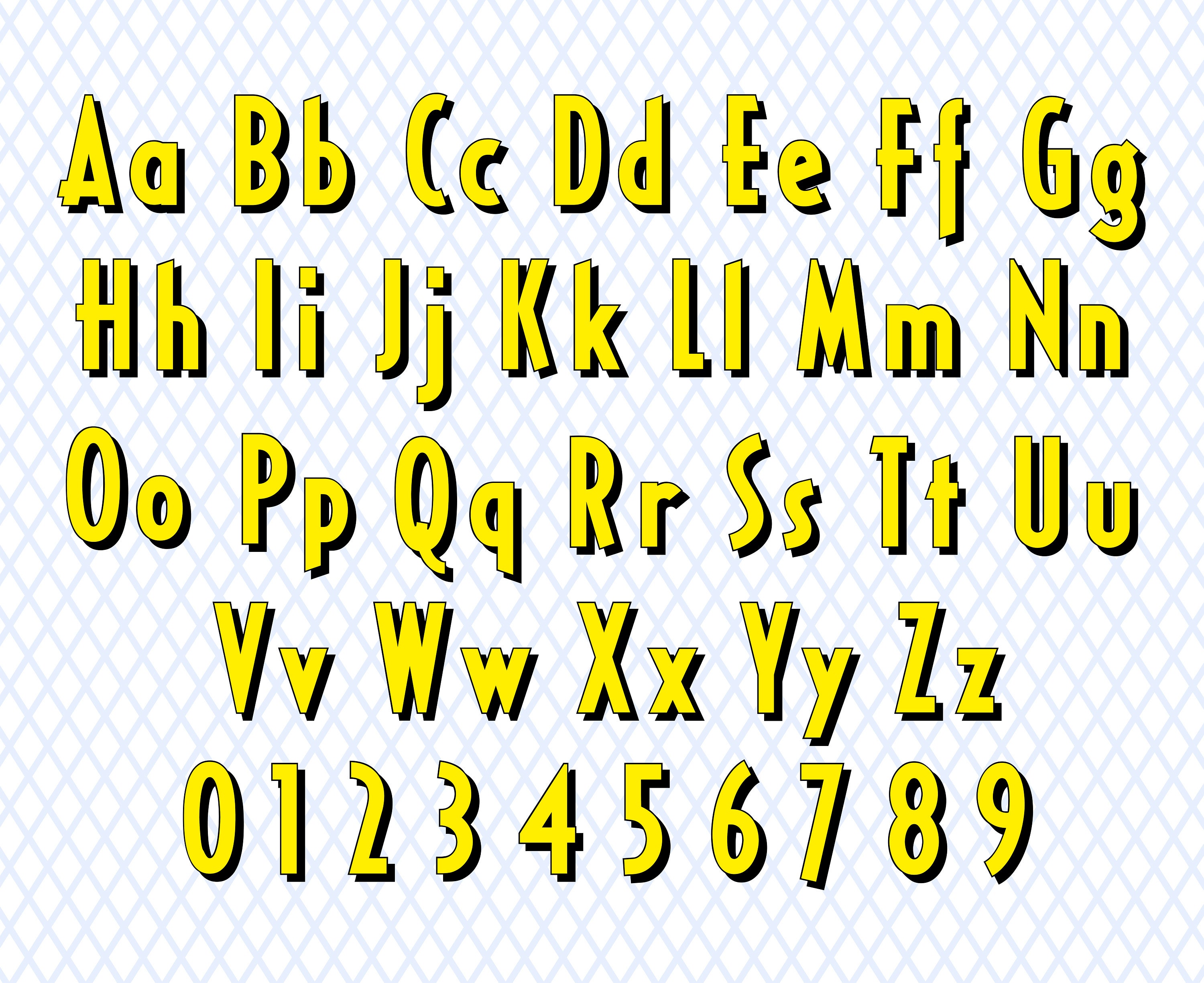 Shadow Font Ttf Svg Files Shadow Letters Font Block Shadow Font Shadow ...