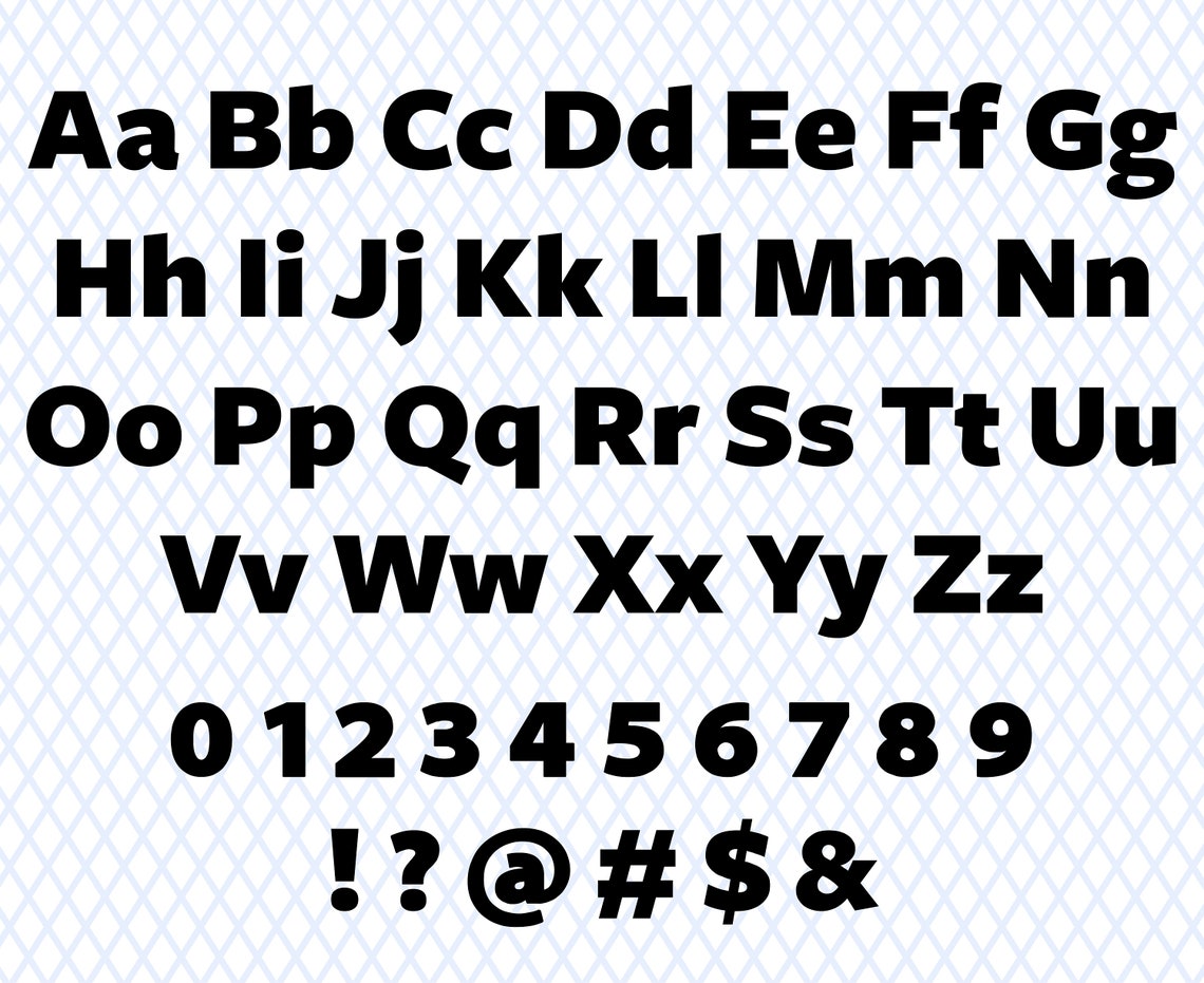 Block Font Ttf Svg Starbucks Letters Font Block Letters Font Block Font ...