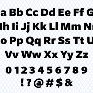 Block Font Ttf Svg Starbucks Letters Font Block Letters Font Block Font ...