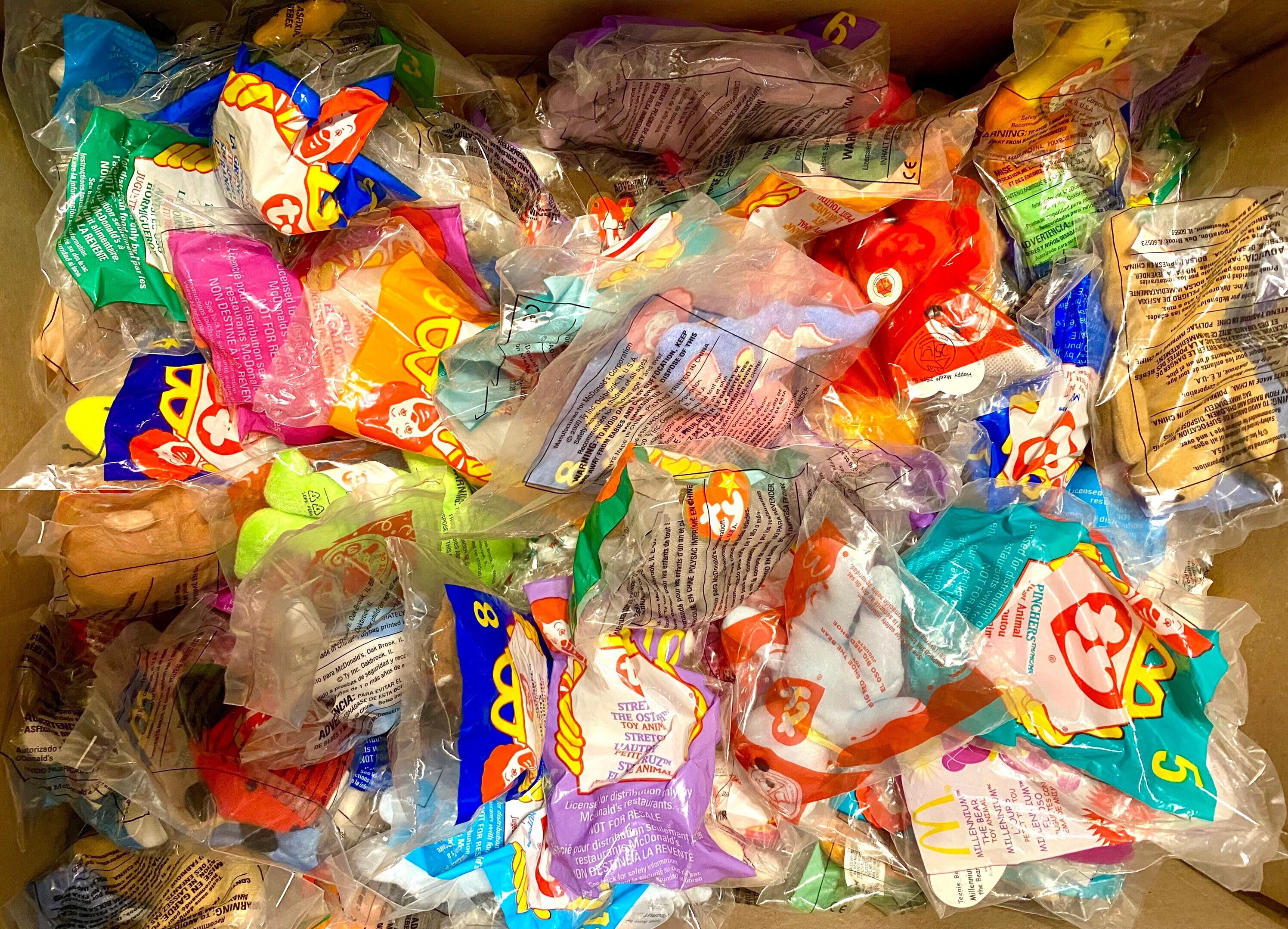 90s and Early 2000s Mcdonald's Teanie Beanie Babies - Etsy UK