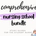 Bundle - Comprehensive Nursing School Study Guides | Nursing Notes - Etsy