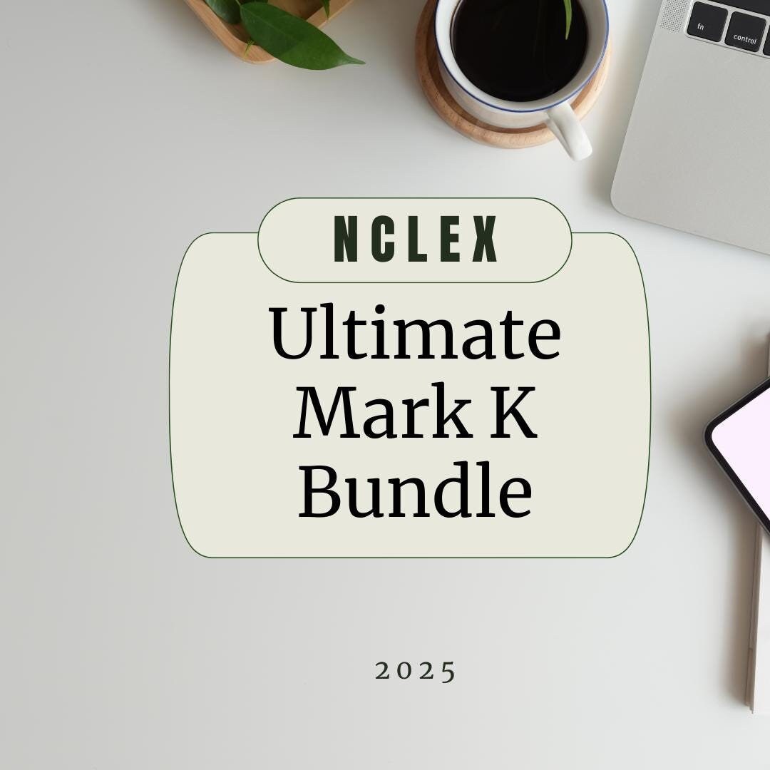 ULTIMATE BUNDLE - Mark K | Nursing Notes - Etsy