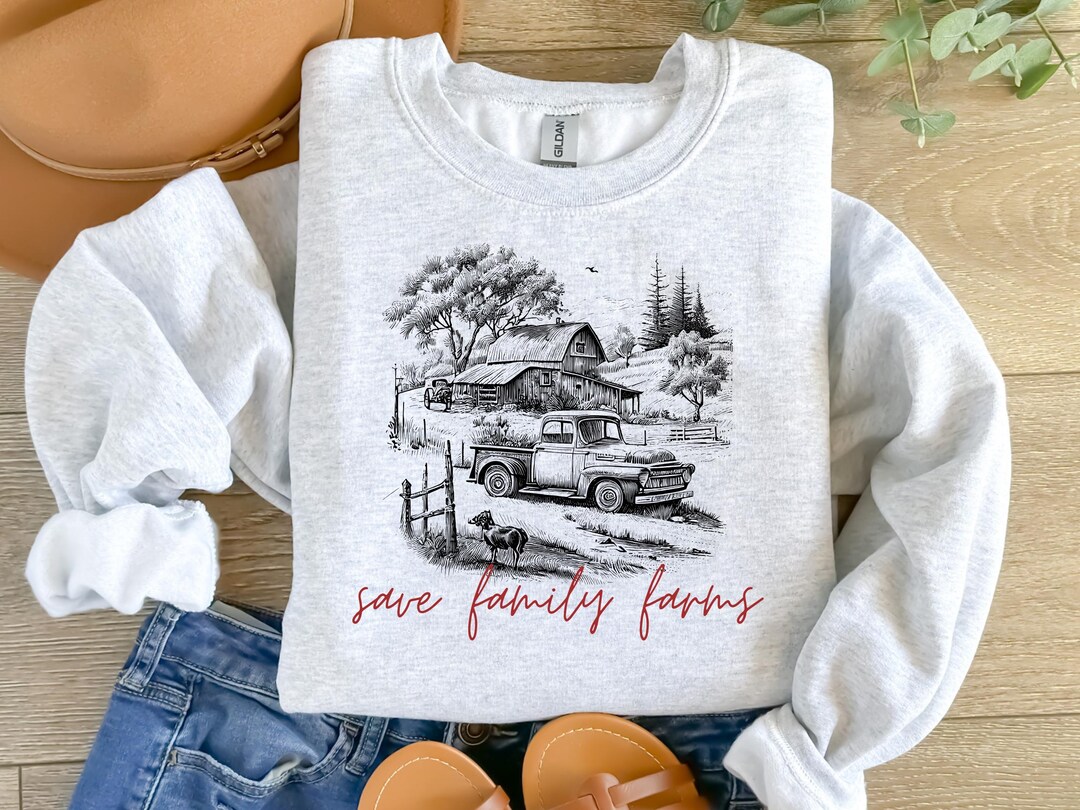 PNG Save Family Farms // Farm Family PNG Digital Download Sublimation ...