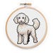 Labradoodle Cross Stitch Pattern Groodle, Goldendoodle Poodle Mix Dog 4 ...