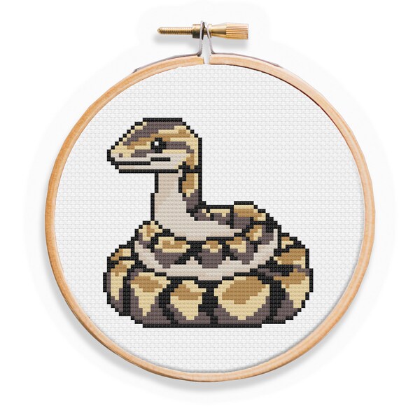 Snake Cross Stitch Pattern - Etsy