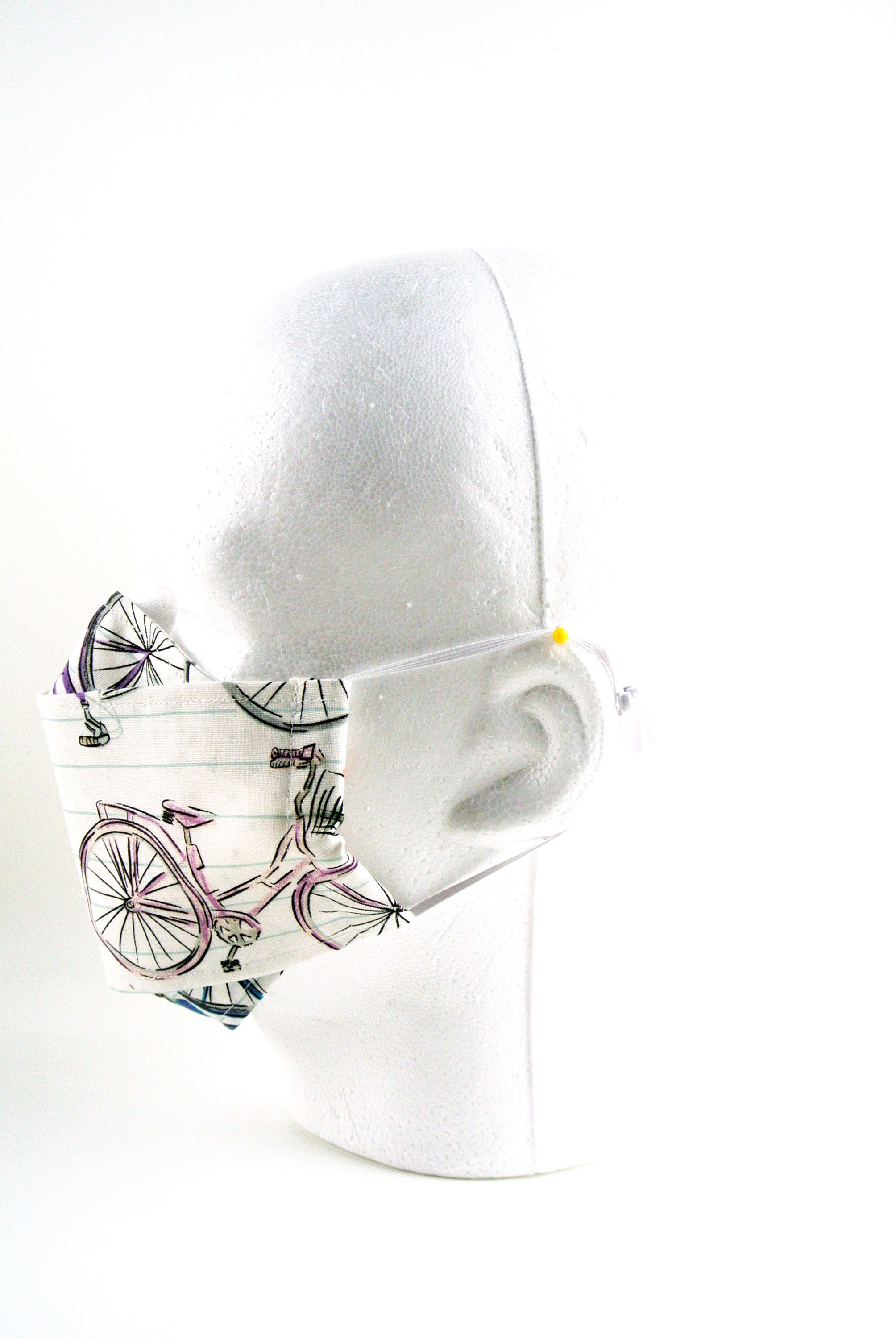 Adult Face Mask with Filter Pocket 3D Face Mask Comfortable | Etsy