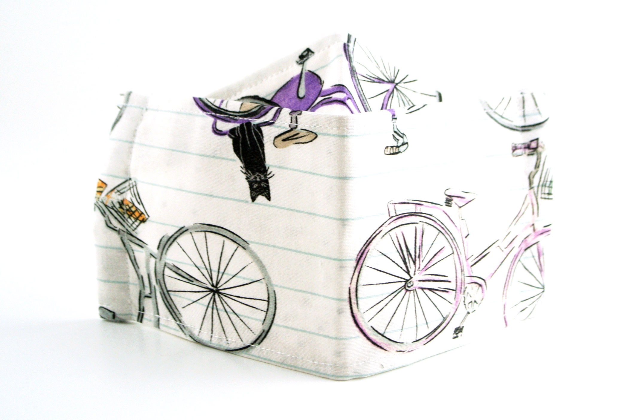 Adult Face Mask with Filter Pocket 3D Face Mask Comfortable | Etsy