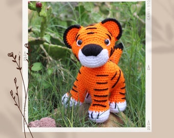 Tiger Cub Crochet Pattern - Etsy
