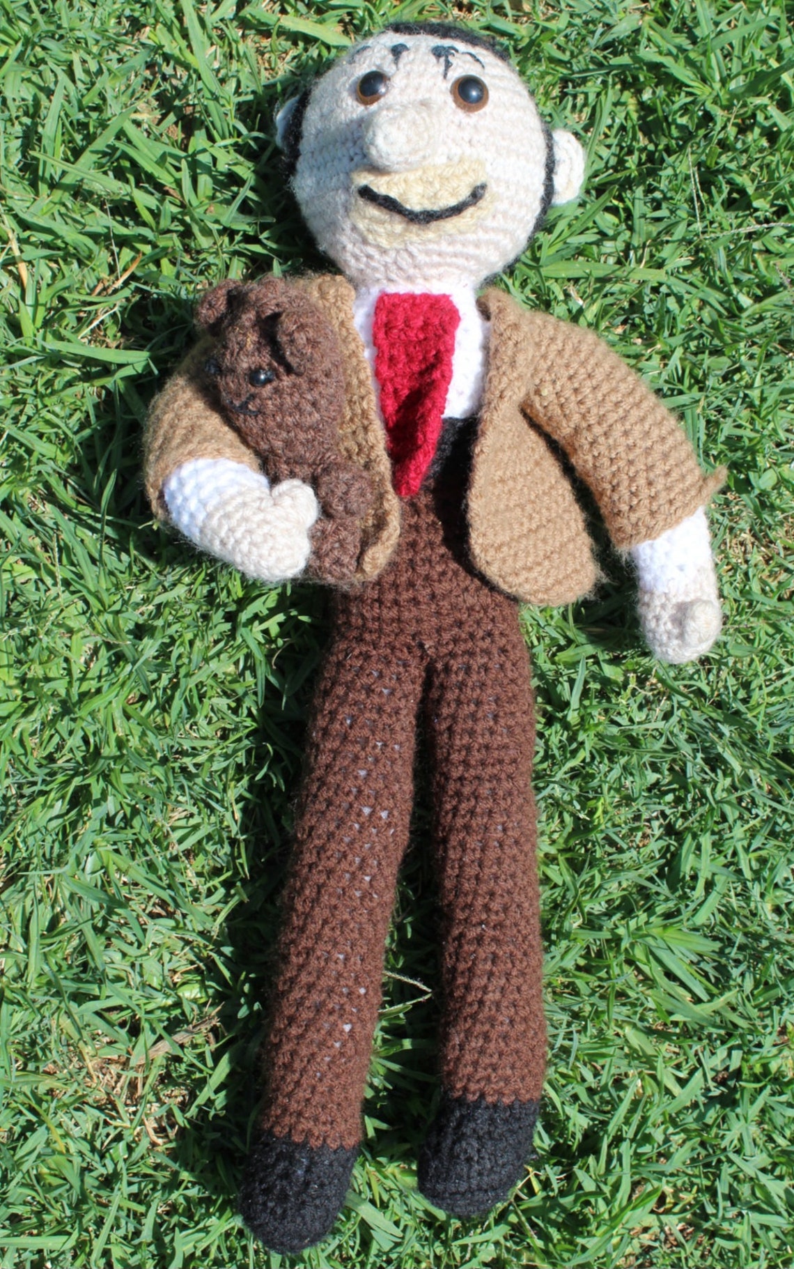 Mr Bean Crochet PATTERN Pdf Download, Diy Gift, Teddy Crochet Pattern ...