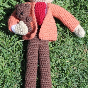 Mr Bean Crochet PATTERN Pdf Download, Diy Gift, Teddy Crochet Pattern ...