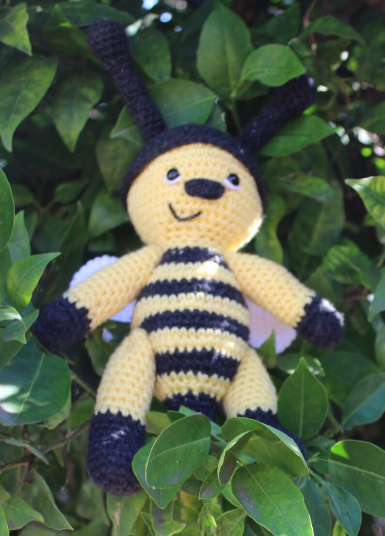 Bee Crochet PATTERN, PDF Download, Diy Gift, Amigurumi Bee, Crochet ...