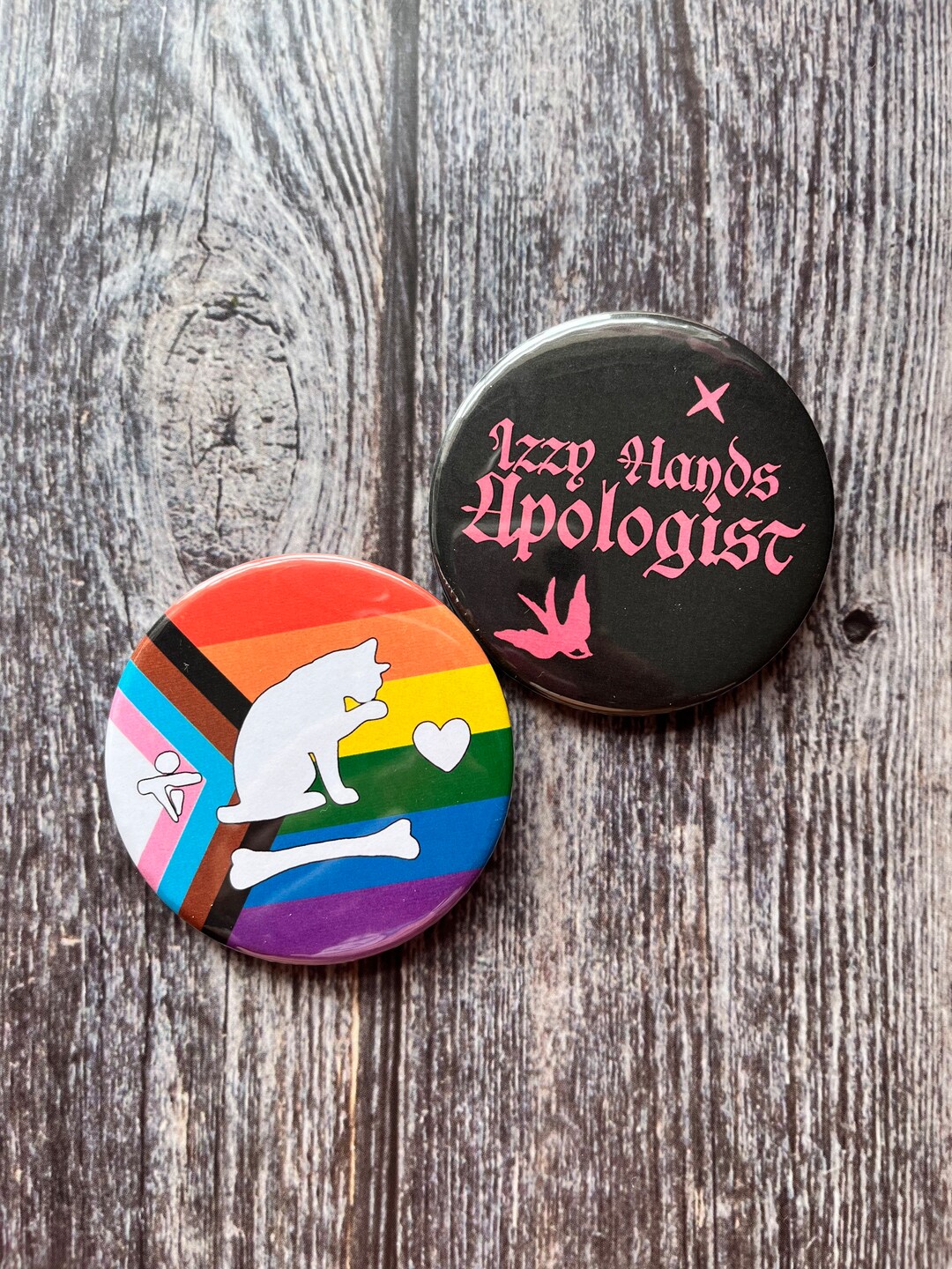 OFMD 58mm Misc Button Badges - Etsy UK