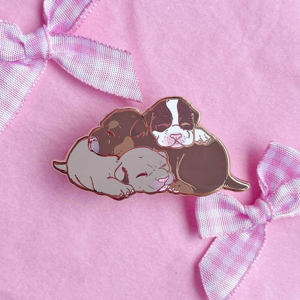 Puppy Pile Enamel Pin Newborn Babycore Pup Hard Enamel Lapel Pin - Etsy UK