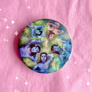 Avatar Holographic Button Badge - Etsy