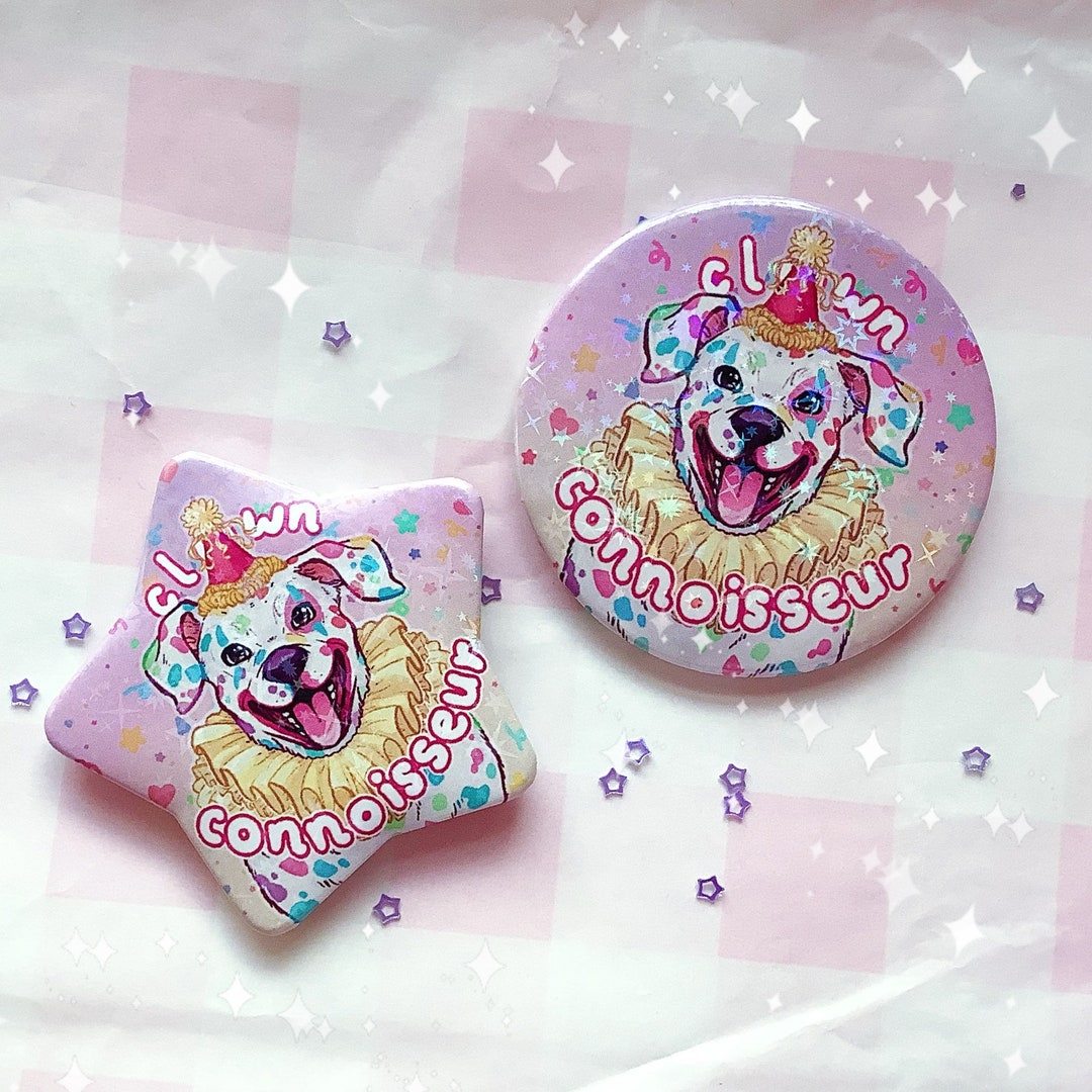 Jojo the Dalmatian Clowncore 58mm Badges - Etsy