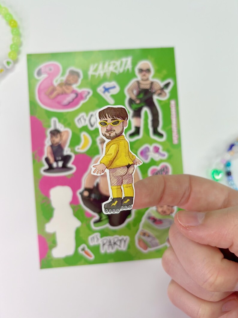 Kaarija European Tour Sticker Sheet A6 Planner Stickers - Etsy